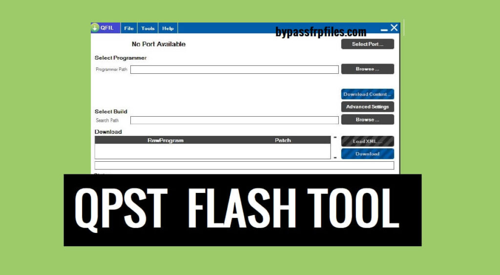 QPST Flash Tool free Download Latest v2.7.496 (all versions)