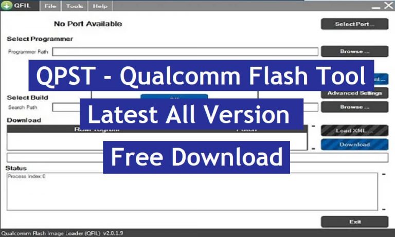 QPST Tool Download - Qualcomm Flash Tool Latest All version free