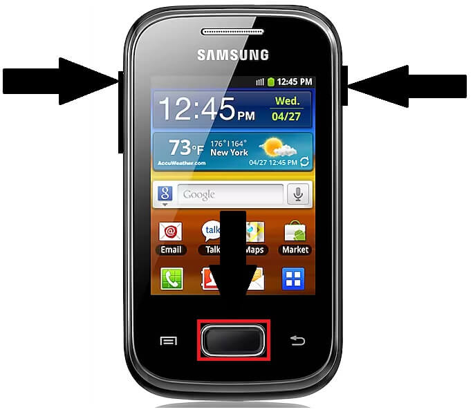 Cara Hard Reset Samsung Pocket Plus & Factory Reset - File Bypass Frp