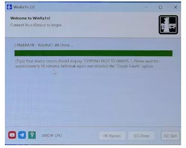 WinRa1n Tool V2.1 Download Latest - Jailbreak iOS 16 (Windows)