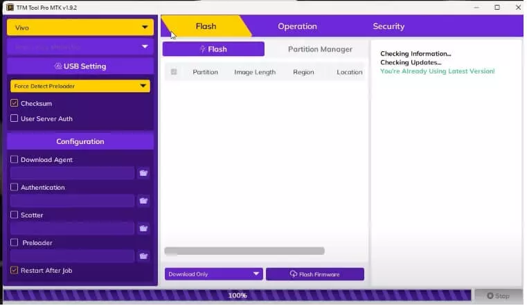 TFM Tool Pro MTK Module V1.3.22 Latest Version Setup Download