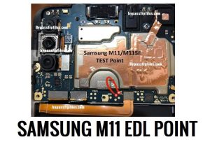 Samsung M11 SM-M115F / M115M EDL Point Reboot to EDL Mode