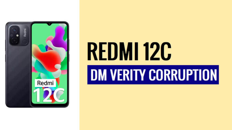 How to Fix Xiaomi Redmi 12C DM VERITY Corruption in 2024 - Frp Bypass Files