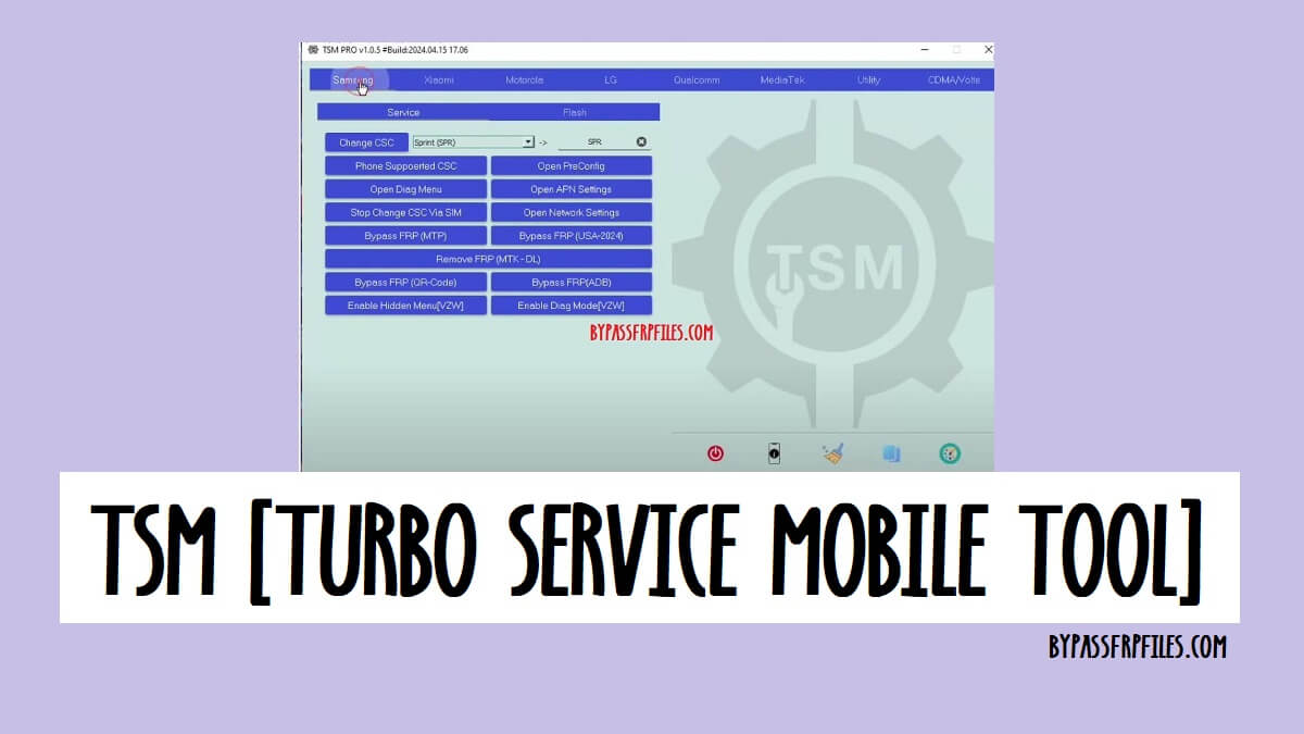 Turbo Service Mobile Tool Download (TSM) V2.4.0 Latest Version