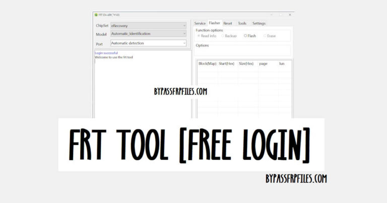 FRT Tool Download v1.0.8 [Latest Version] Free Login - Frp Bypass Files