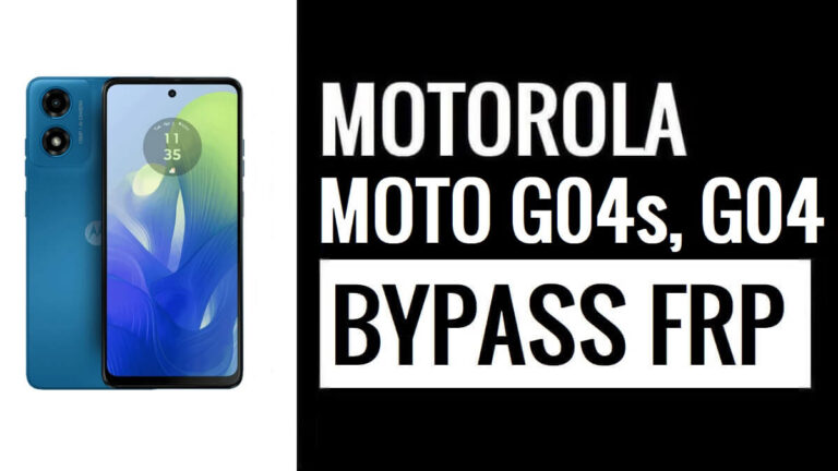 How to Bypass Google Gmail FRP on Motorola Moto G04s, G04 - Frp Bypass ...