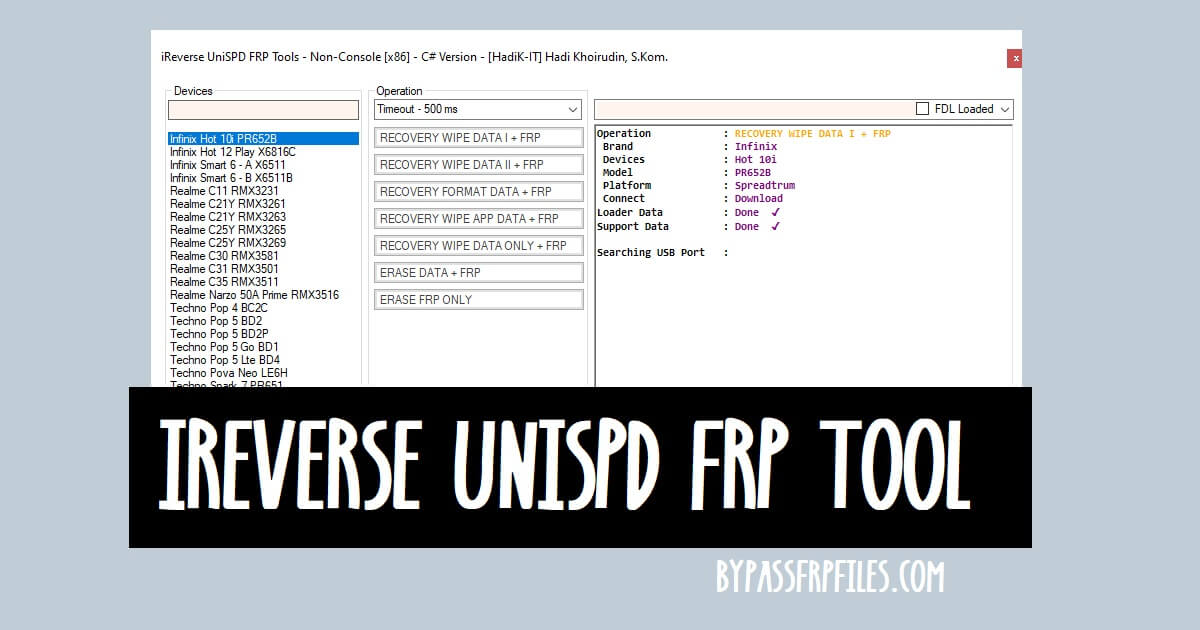 iReverse UniSPD FRP Tool 2024 Download [Latest Version] - Frp Bypass Files