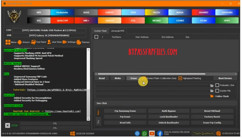 Haafedk GSM Tool V6.0.0.0 Free Download [Latest Version] - Frp Bypass Files