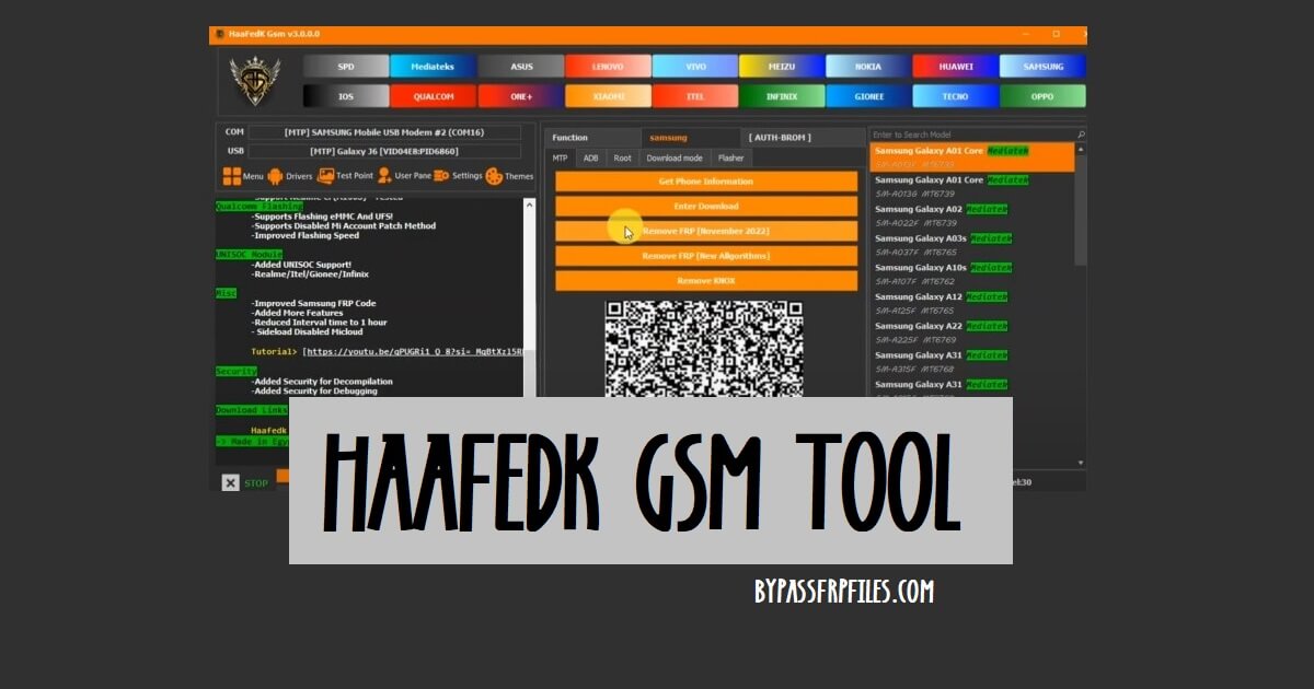 Haafedk GSM Tool V6.0.0.0 Free Download [Latest Version] - Frp Bypass Files