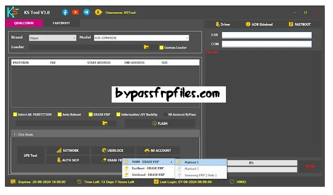 Download KS Tool V3.0 Latest Version With Free Login - Frp Bypass Files