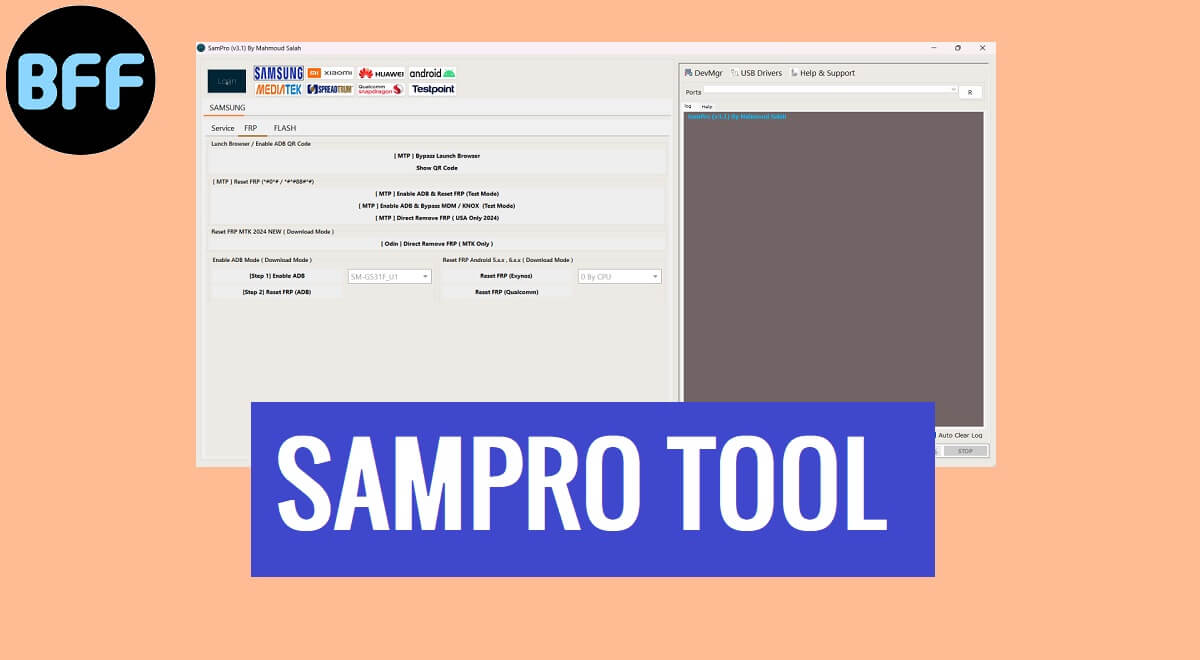 Download SamPro Tool v4.1.0.2 Free (Latest Version) - Frp Bypass Files