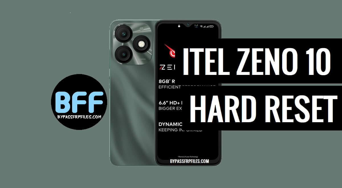 How to itel Zeno 10 Hard & Factory Reset – Full Guide