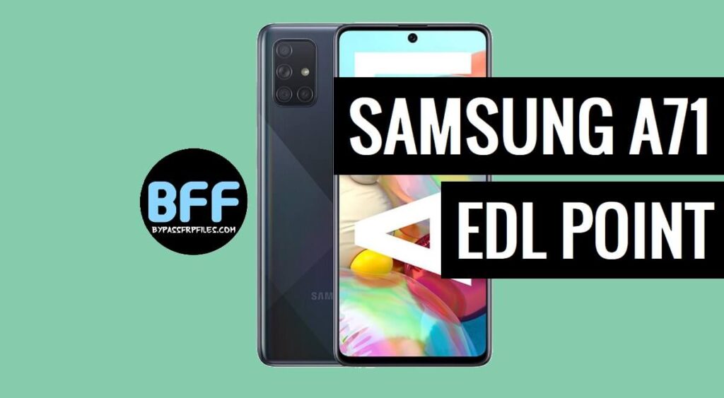 Samsung Galaxy A71 SM-A715F EDL Point (Test Point)
