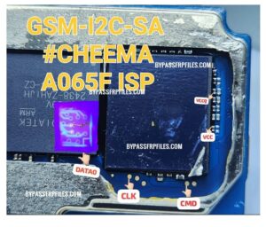 Samsung A06 SM-A065F ISP EMMC PinOUT | Test Point - Frp Bypass Files