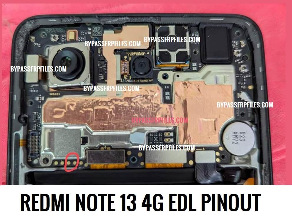 Redmi Note 13 4G EDL Test Point – Reboot to EDL Mode 9008