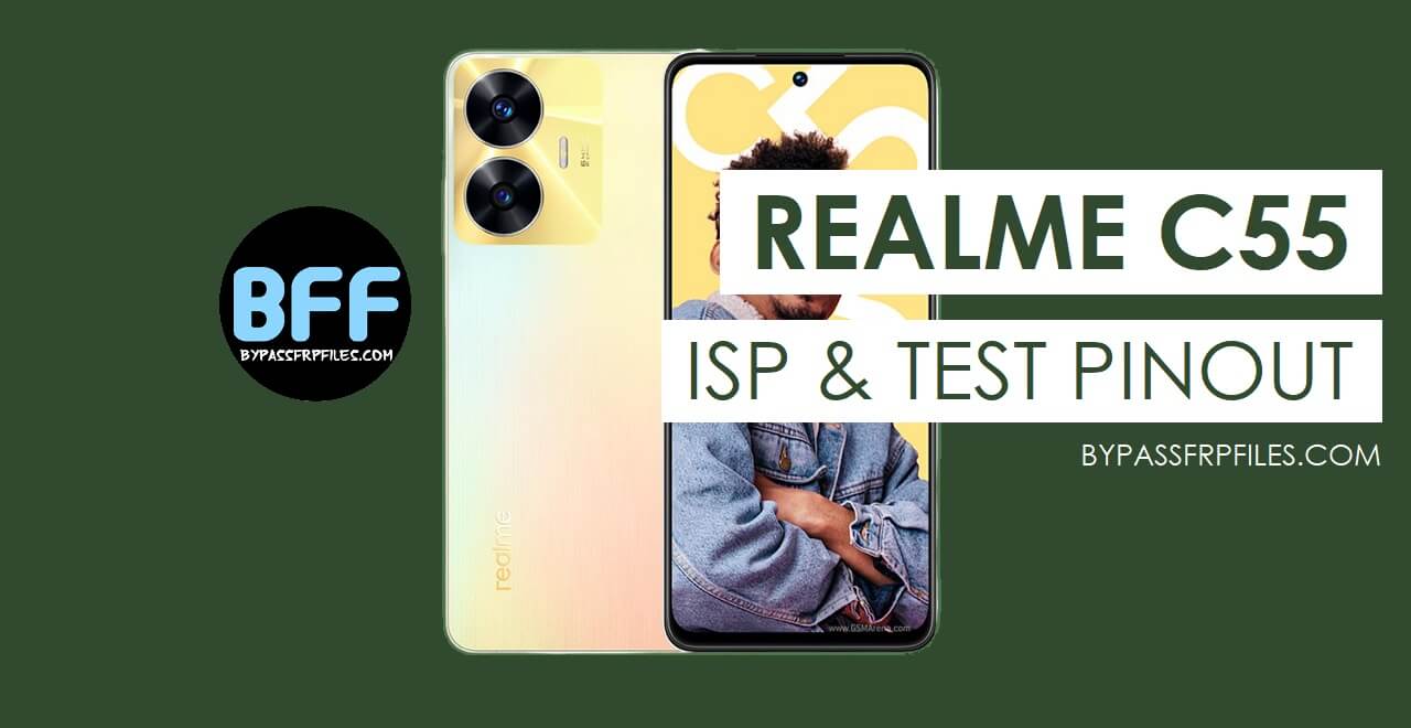 Realme C55 EMMC ISP PinOUT & Test Point - Frp Bypass Files