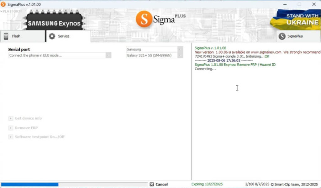 Descargar la herramienta Sigma Plus v1.01.06 (última versión ...