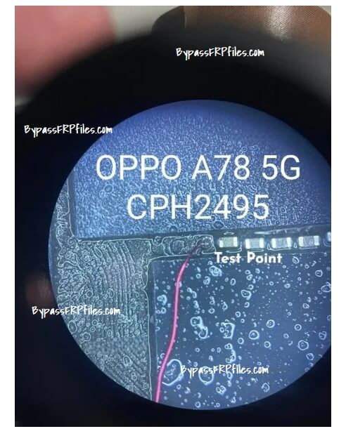 Oppo A78 5G (CPH2495) Test Point – Force to MTK BROM Mode - Frp Bypass ...
