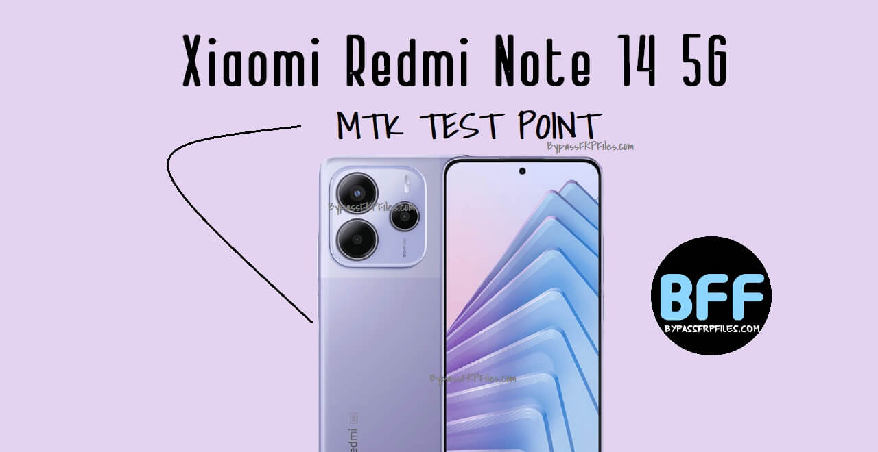 Xiaomi Redmi Note 14 5G MTK Testpunt – Forceer naar BROM-modus - FRP ...